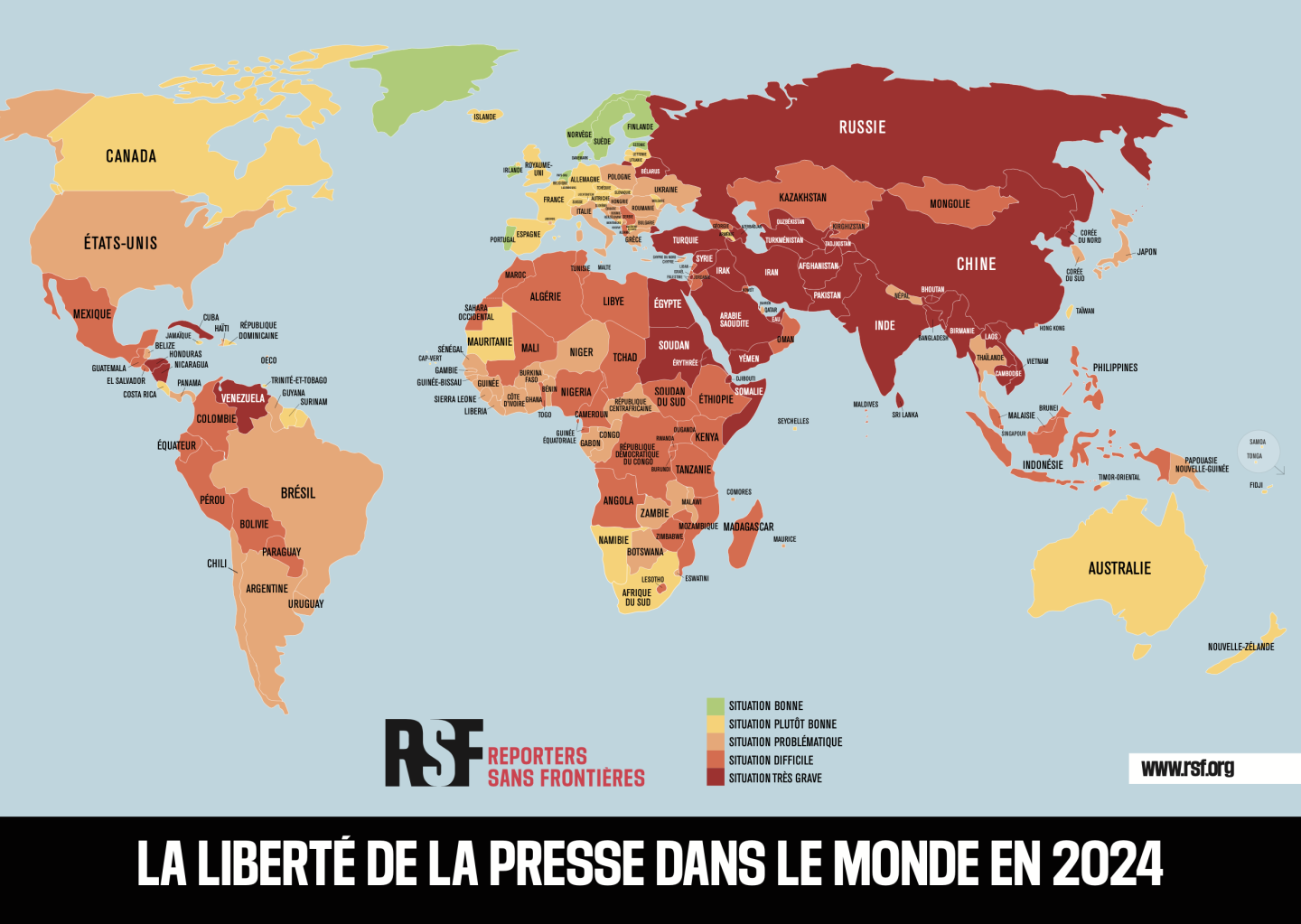 2024, année noire pour la liberté d'information - Balises - Le magazine de la Bpi